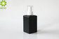Black Color Glass Pump Bottles 120ml Concealer / Lotion Packaging Usage