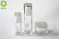 Customizable Square Glass Foundation Bottle 50g 40ml 100ml Size Optional