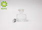 Hexagon Shape Glass Perfume Bottles 30ml With Silver Aluminum Sprayer