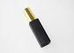 30ml Matte Black Essential Oil Bottles Luxury Glass Serum Bottle With Pump